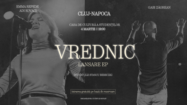 Concertul “VREDNIC” - Emma Repede & Adi Kovaci
