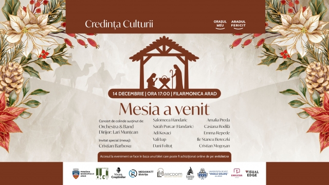 Mesia a venit - Concert de Colinde - ora 17:00